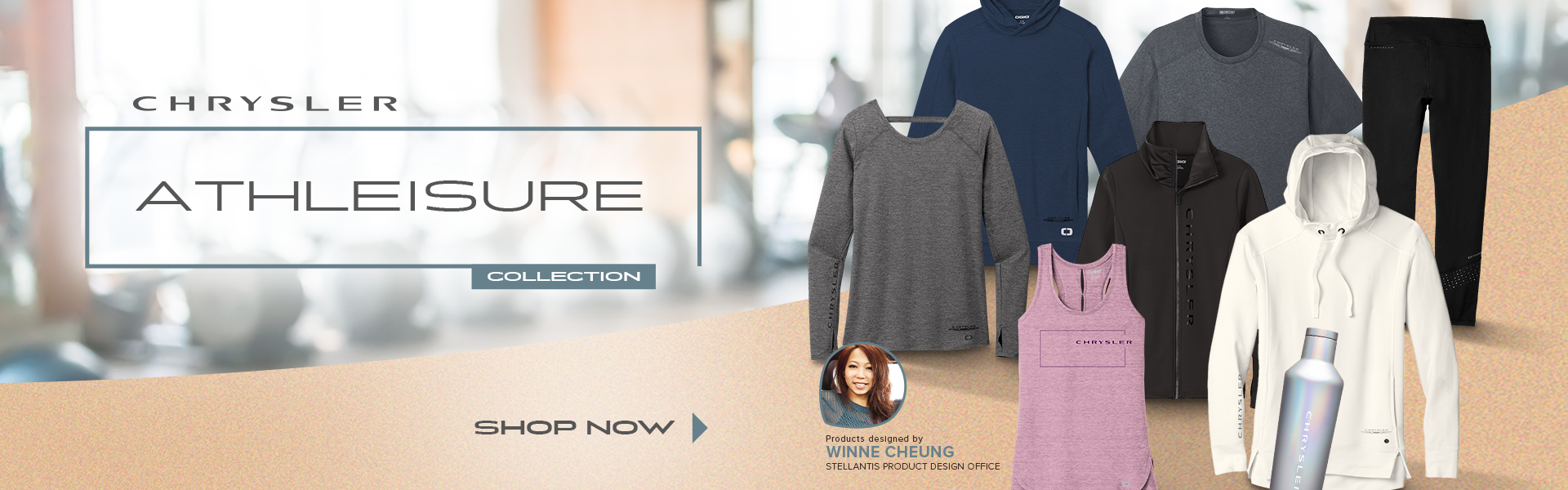 Chrysler Brand Launches Athleisure Merchandise Collection Inspired by ...